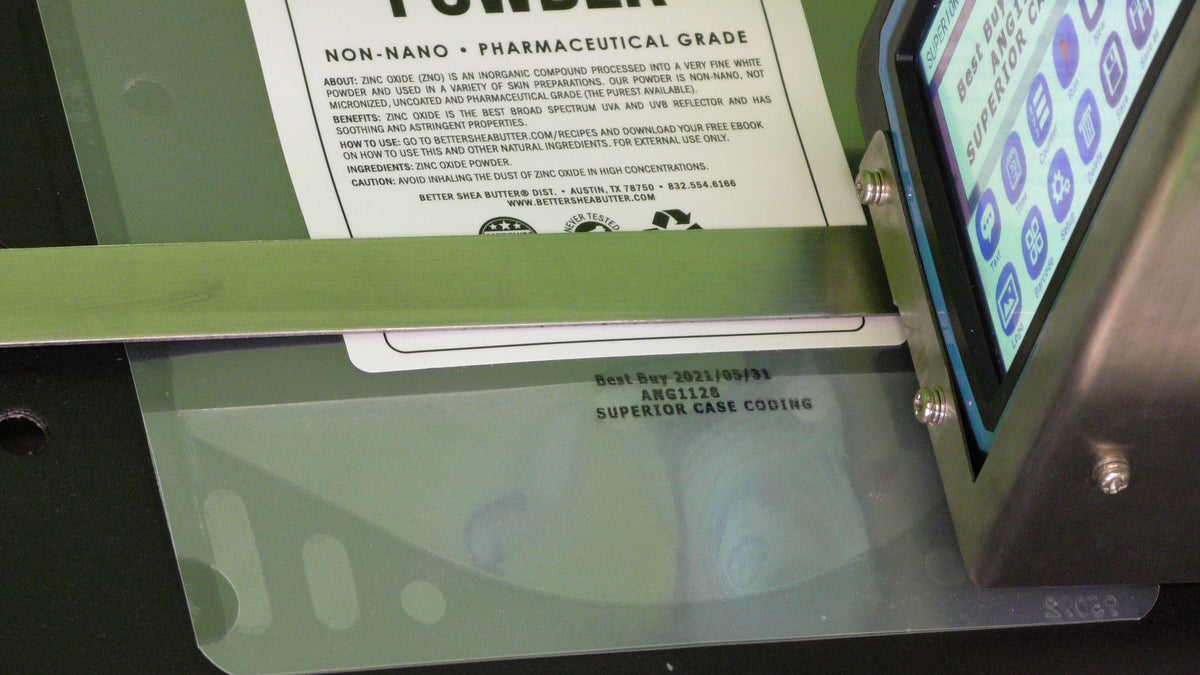 SUPRA + PLUS Industrial Inkjet Date Coder